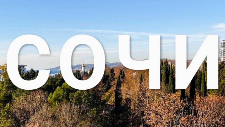 Сочи в декабре / Зимний Театр / Отель Mercure / Центральный район