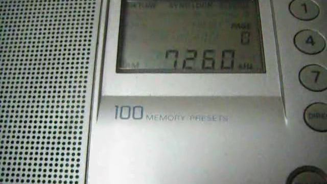 [SW DX] 7260 kHz VBTC Radio Vanuatu (Port Vila, Vanuatu) 17.06.2024