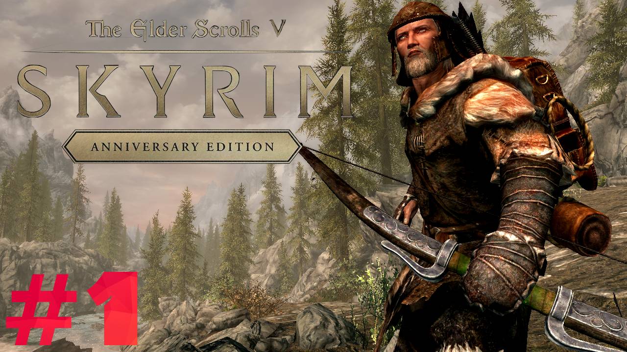 Skyrim AE Прохождение Хардкор - Легенда, Выживание #1 НАЧАЛО!