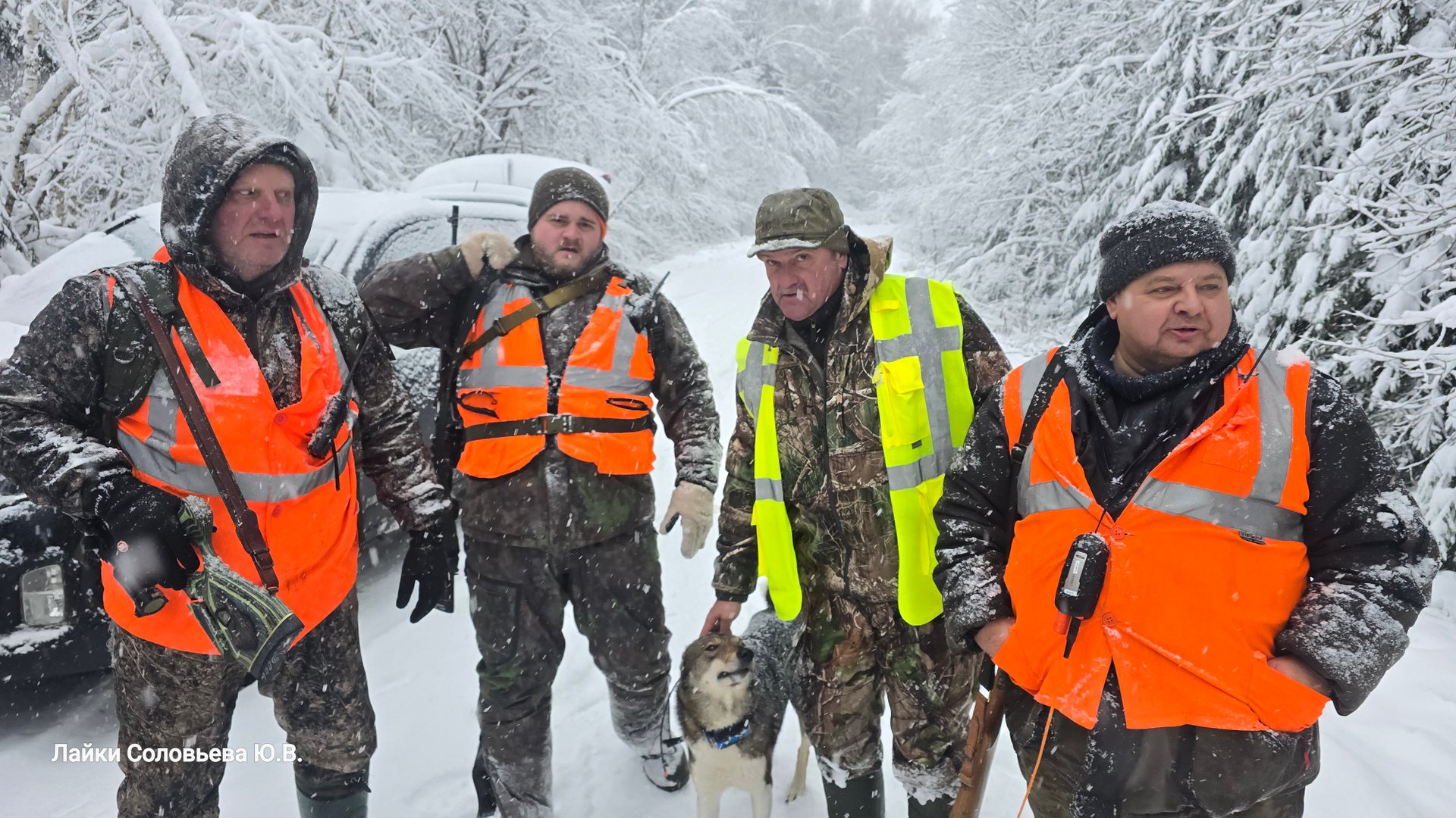 Три загона с лайками