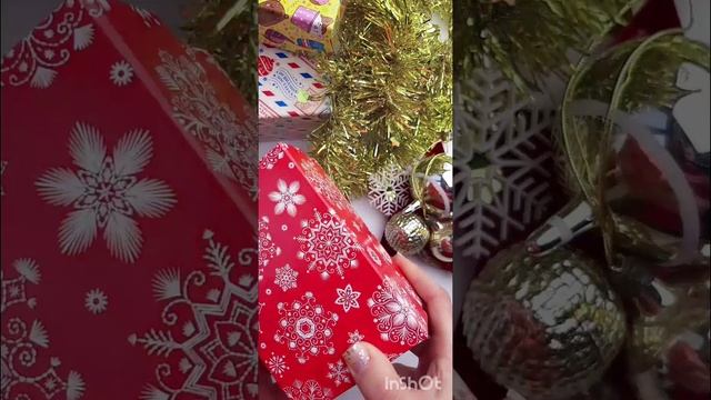 Упаковка новогоднего декора