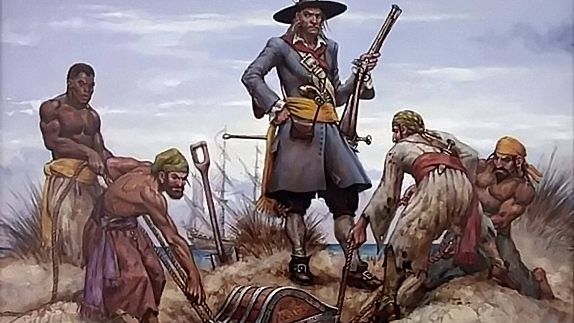 Капитан Кидд и Осров сокровищ!