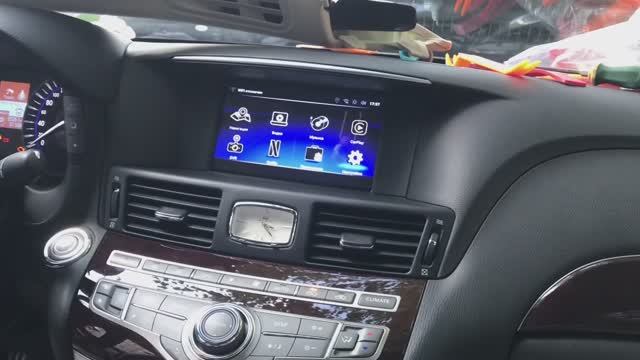 Замена монитора Infiniti на качественный аналог с подключением Android блока