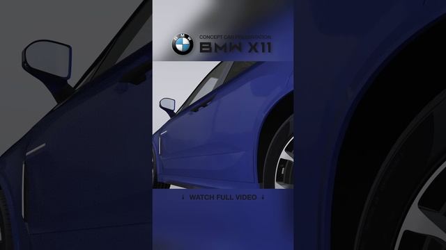 BMW X11 CONCEPT CAR COBALT OCEAN - SHORTS 8