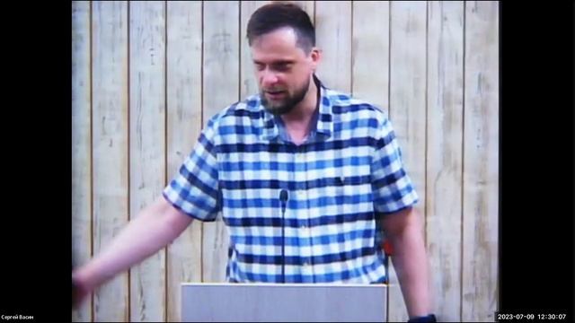 Воскресное служение 9 Июля 2023
