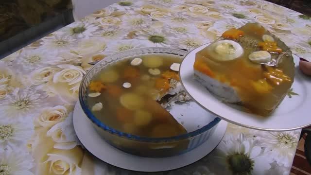 Нежная и Ароматная Заливная Рыба в Рыбном Бульоне на Желатине. Пошаговое Приготовление .