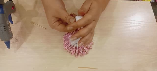 Как сделать большую хризантему из фоамирана своими руками