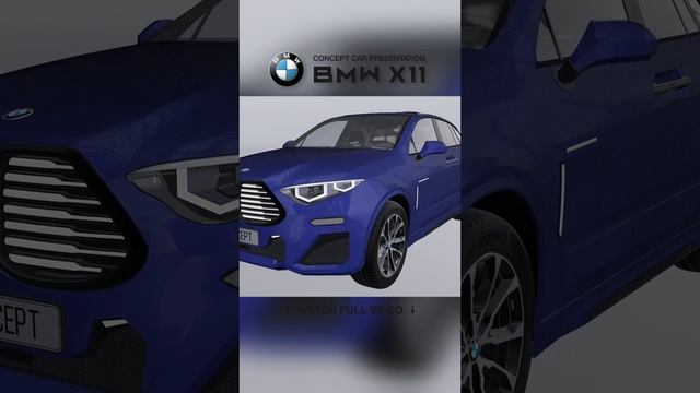 BMW X11 CONCEPT CAR COBALT OCEAN - SHORTS 6
