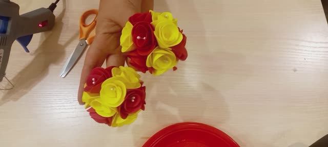 Резинка для волос из фоамирана без утюга своими руками