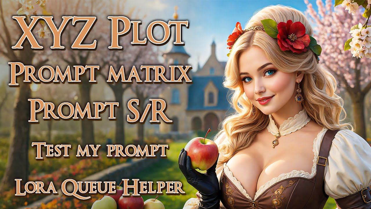 Stable Diffusion: XYZ Plot, Prompt S/R и другие полезные скрипты в Automatic 1111 / Forge Web Ui