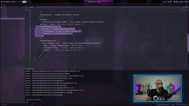 Rebuilding my NixOS config - Part 1_ VM install + basic flake structure
