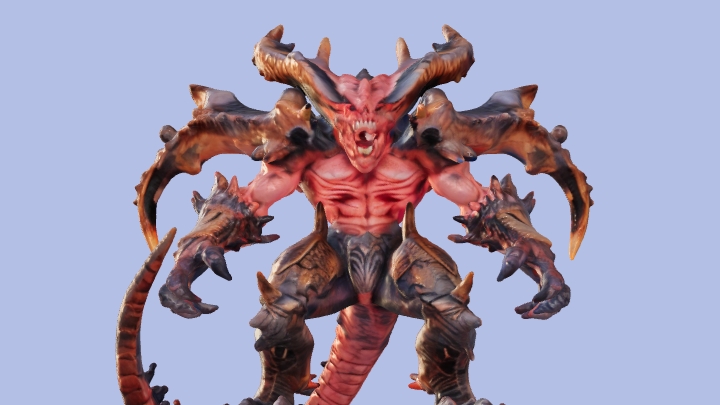 Кричащий 3d модель