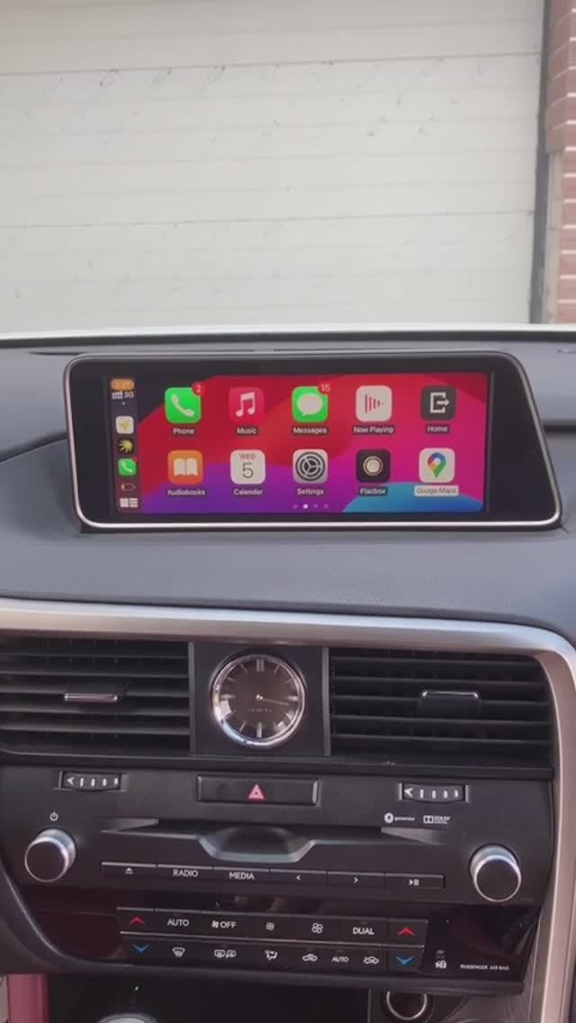 Установка беспроводного CarPlay в Lexus RX 2015-2019