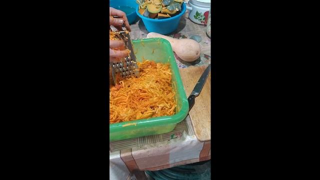 Запеканка с тыквой