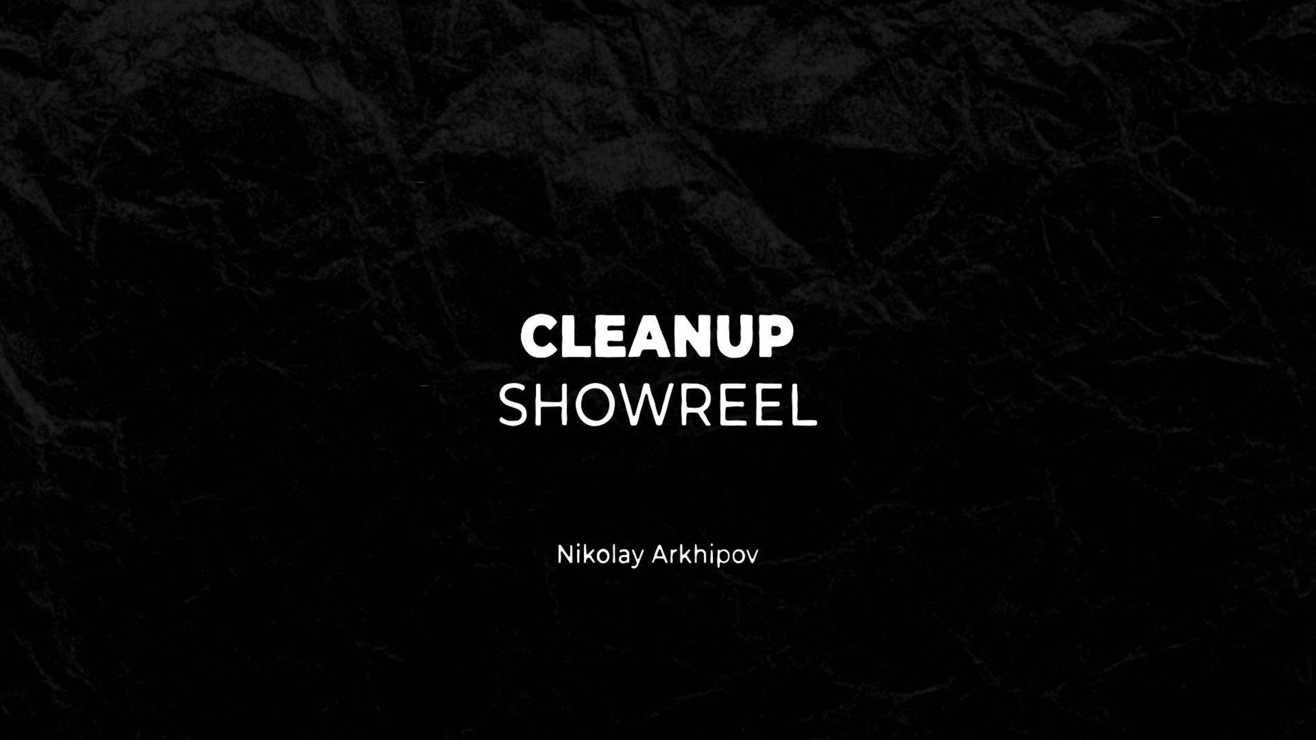 Шоурил по клинапу