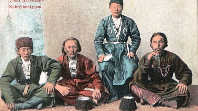 Народы Тартарии. Калмаки