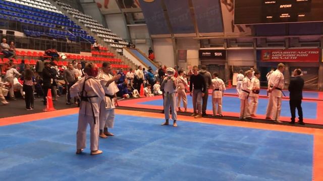 Чемпионат и первенство России 23.11.2019 Петр Рыбас (красный шлем) 2 бой