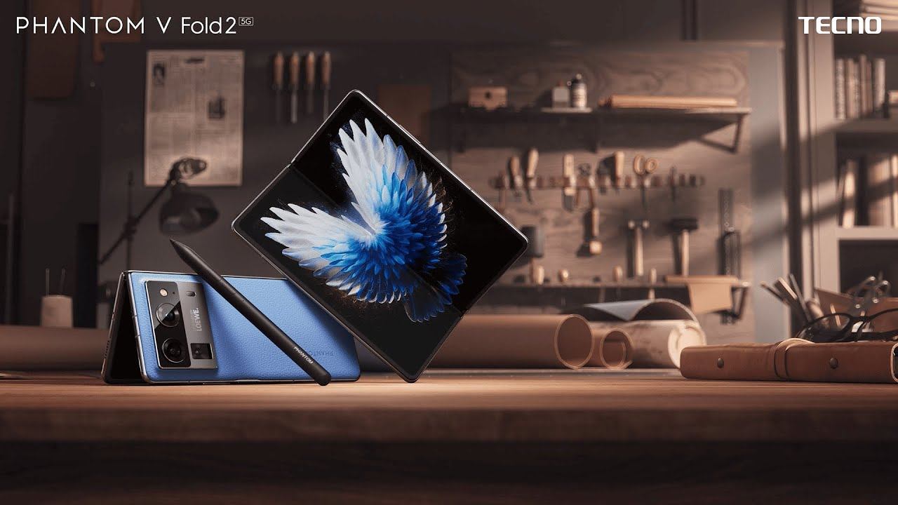 Дизайнерская модель смартфона TECNO Phantom V Fold2 5G LOEWE. Design Edition
