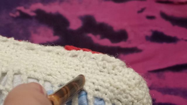 подушка 3 ( наволочка  крючком)