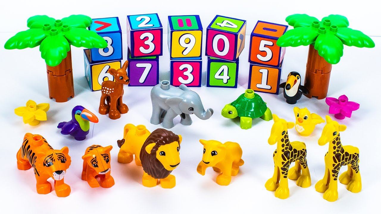 Лего Дупло для Малышей - Развивающее Видео.