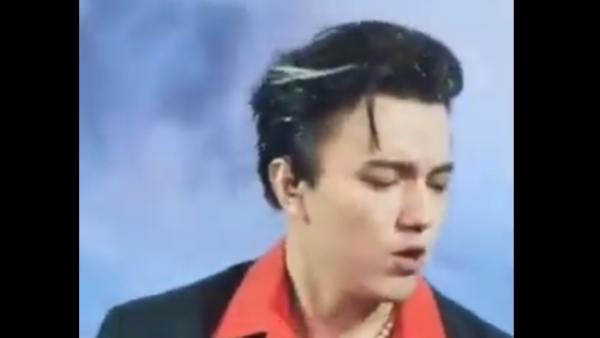 Димаш на сольном концерте в Гонконге, декабрь 2023 г.