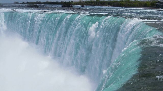 Звуки Водопада "Белый Шум" для Сна. Успокаивающий Мощный Водопад