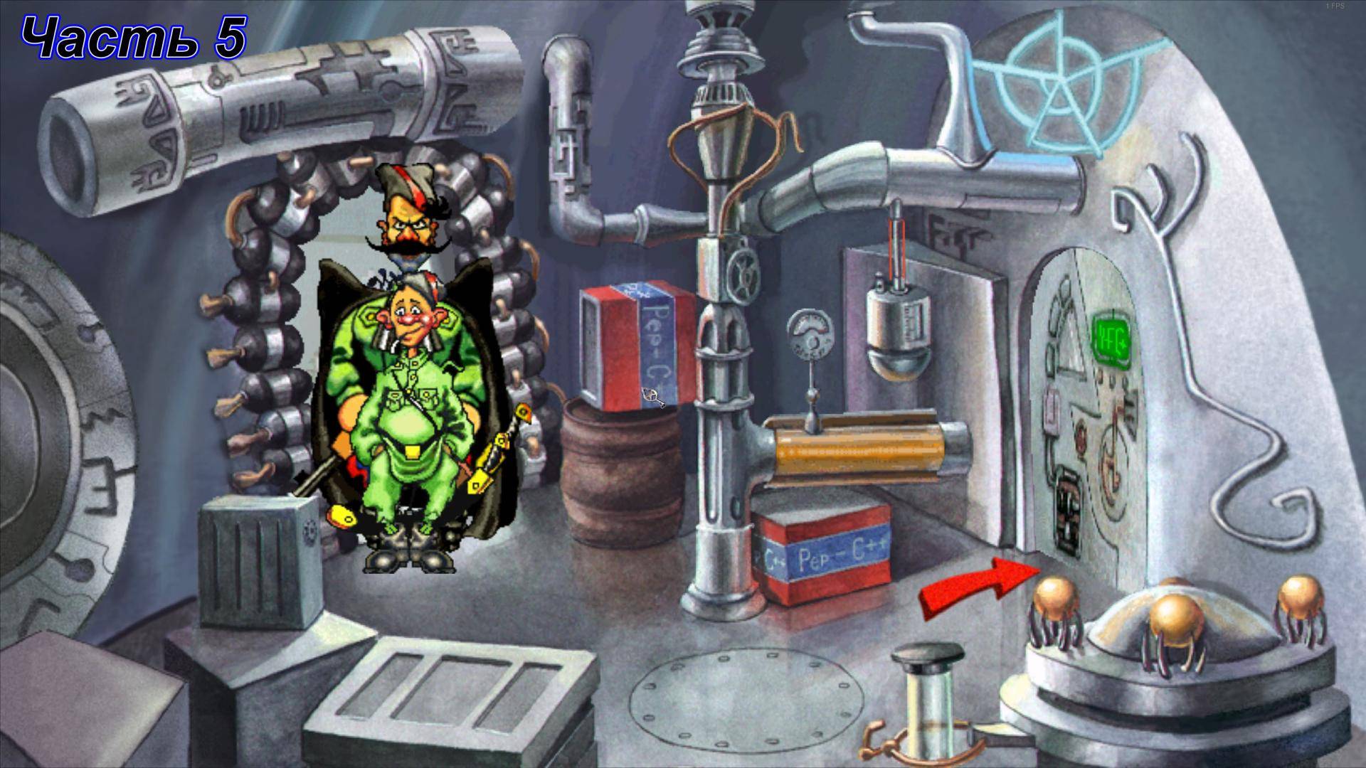 Петька и Василий Иванович спасают галактику. Прохождение, 5-я часть. Финал.