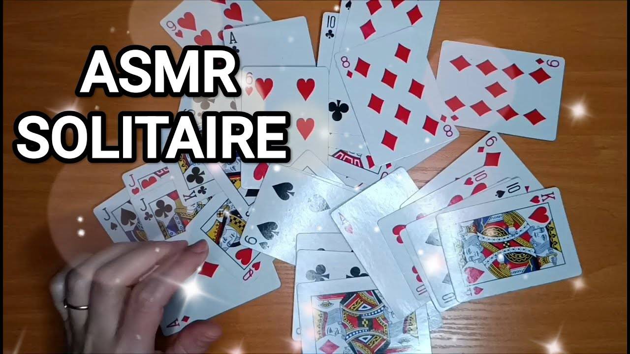 ASMR SOLITAIRE / АСМР ПАСЬЯНС / КАРТЫ / ТИХИЙ ГОЛОС
