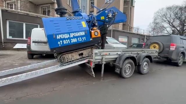 Сходни алюминиевые для заезда техники