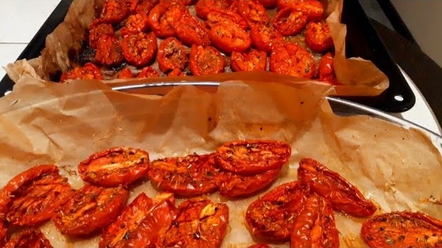 Готовим дома.Вяленые томаты.Мой первый опыт.