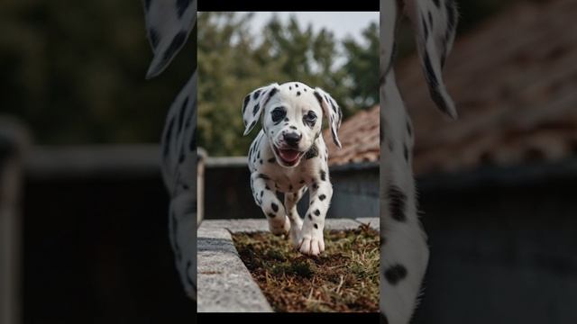 день с щенком-маршальком