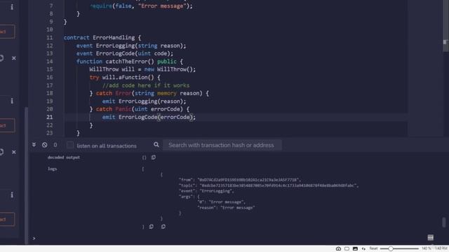 4013 TryCatch In Solidity