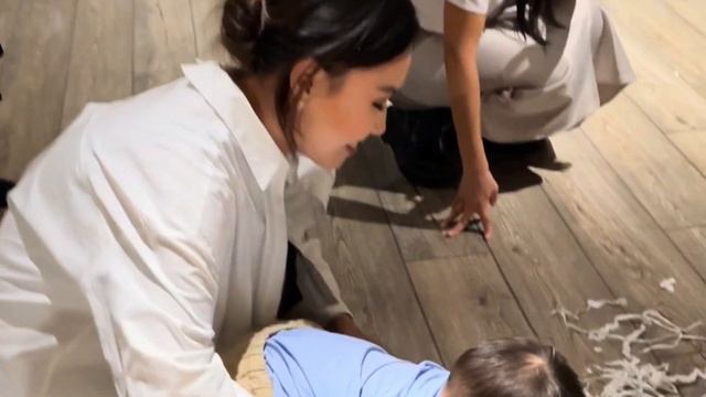 Часть 2. Алёша 2 сааһа | Аниматоры и торт