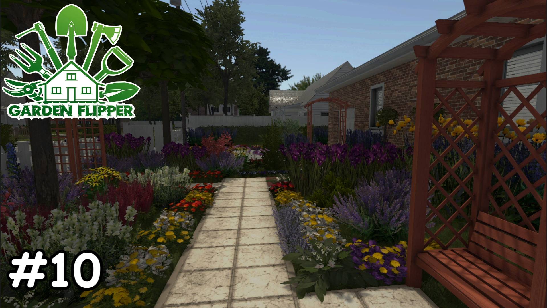 ВСТРЕЧА С КРОТОМ | House Flipper: Garden Flipper | #10