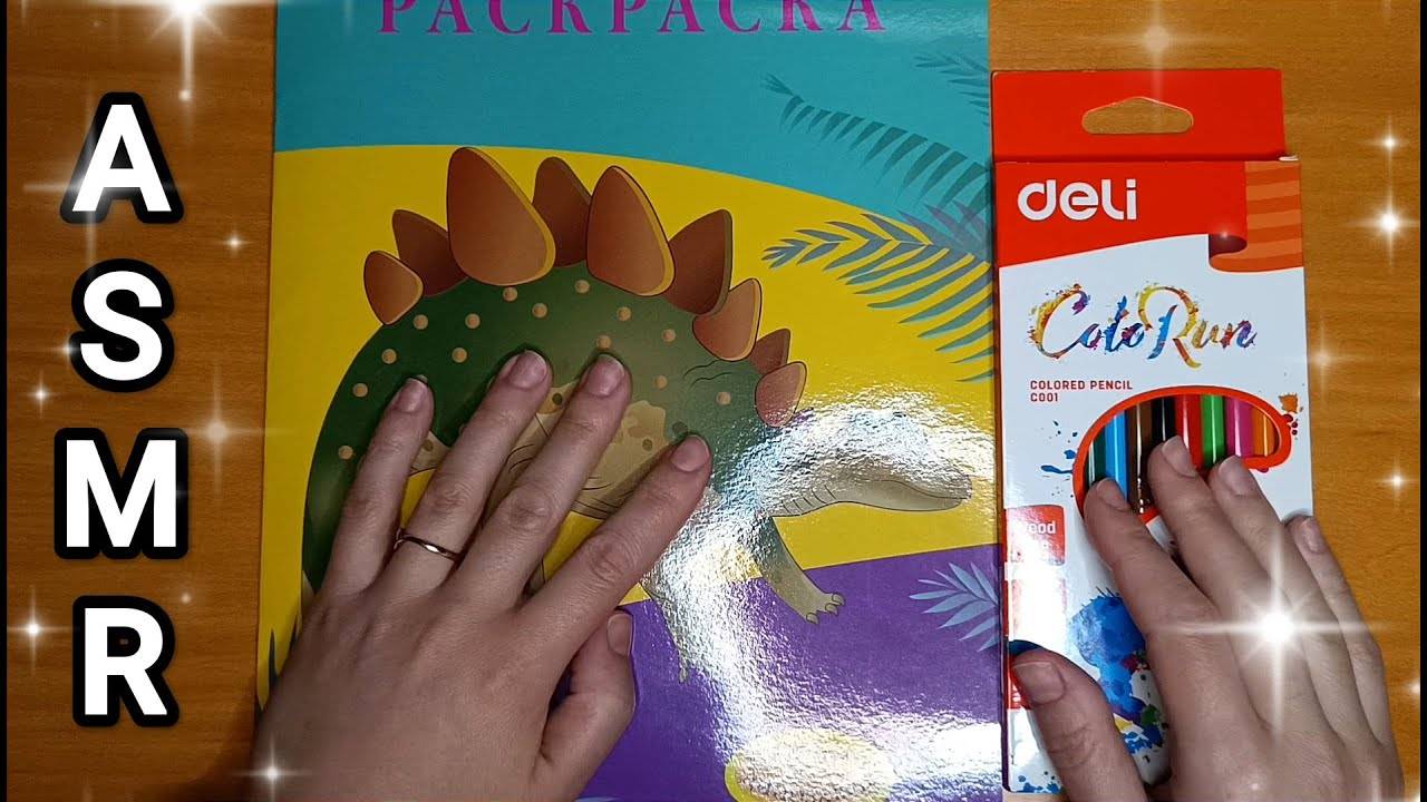 ASMR COLORING / АСМР РАСКРАСКА ч.1/ ШЕПОТ
