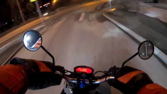 Мопед JT50 снос задней оси при выезде на главную с второстепенной