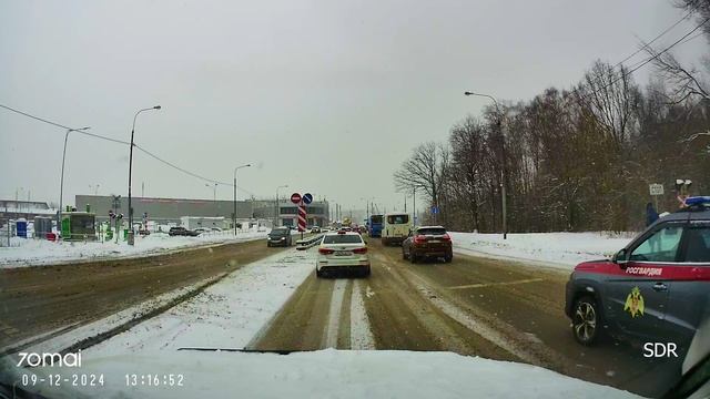 Психоделика на Череповецкой в снегопад. 09.12.2024 4К