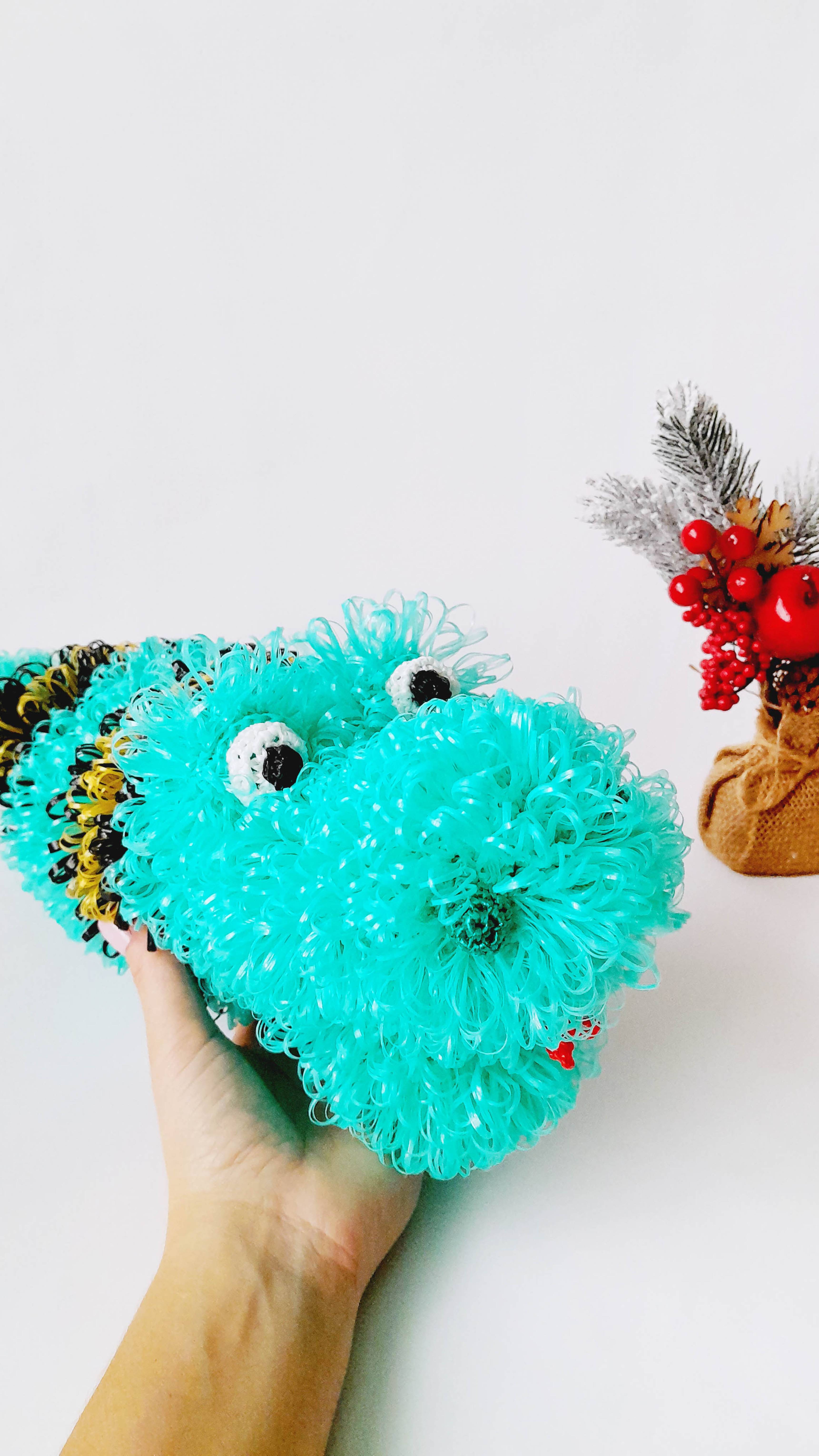 Мочалка "Змейка"🐍