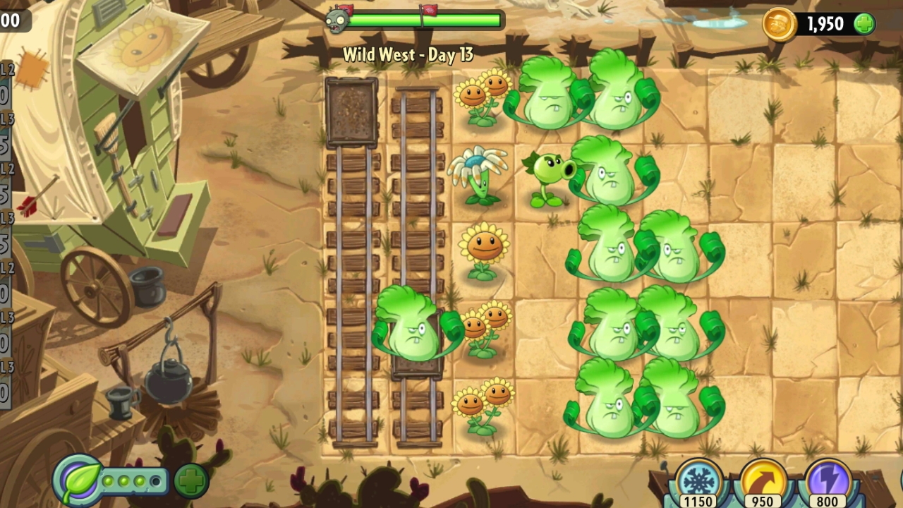 Plants vs. Zombies 2 Wild West Day 13