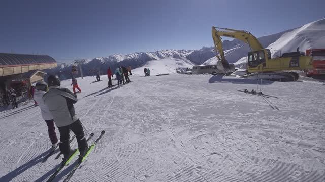 Архыз отличная погода ...вне трассы.