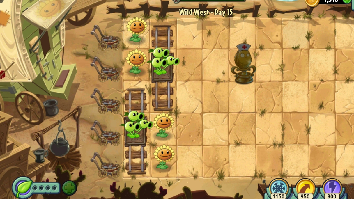 Plants vs. Zombies 2 Wild West Day 15