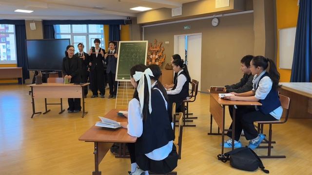 "Мин үөрэнээччи буоллум" тэрээһин. 1 "а" кылаас, Айыы Кыһата. 25.10.2024 с.