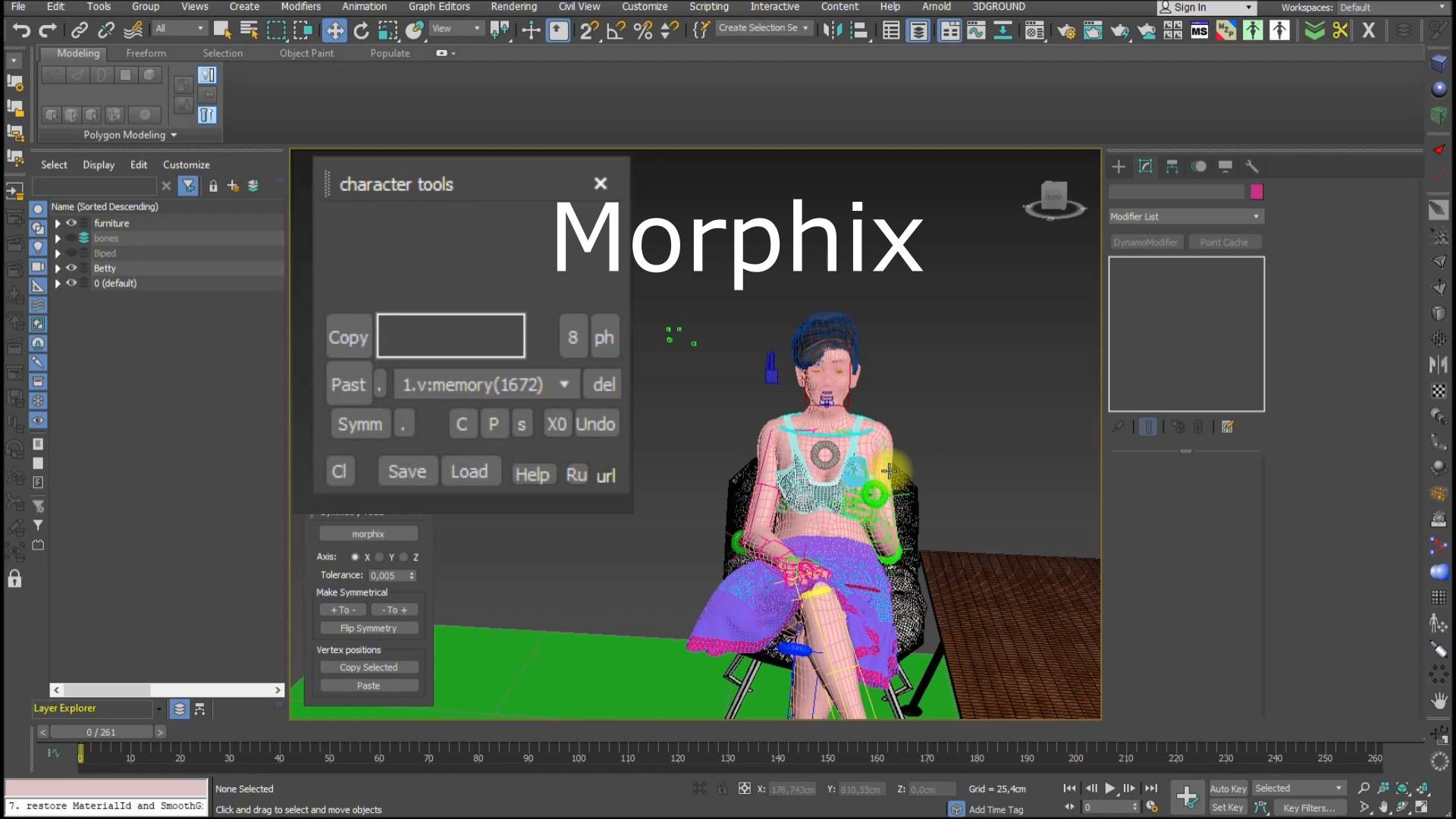 morphix, 3ds max