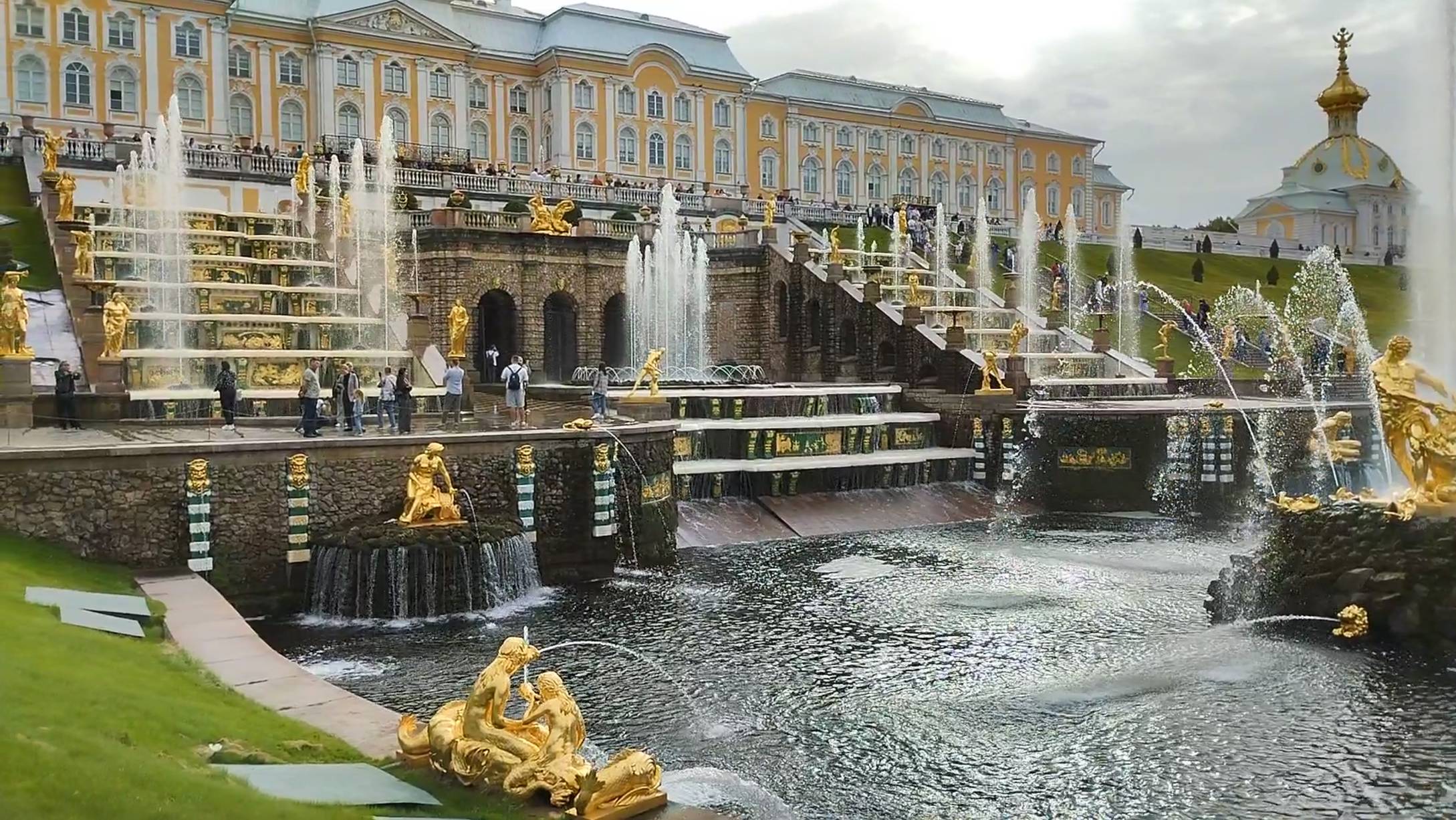 Петергоф__6 часть  Нижний парк