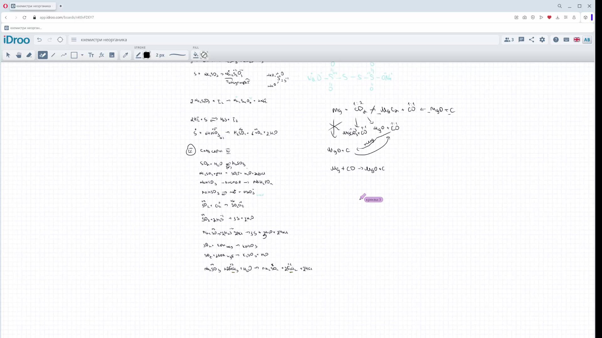 Химические свойства серы и ее соединений. Серная кислота