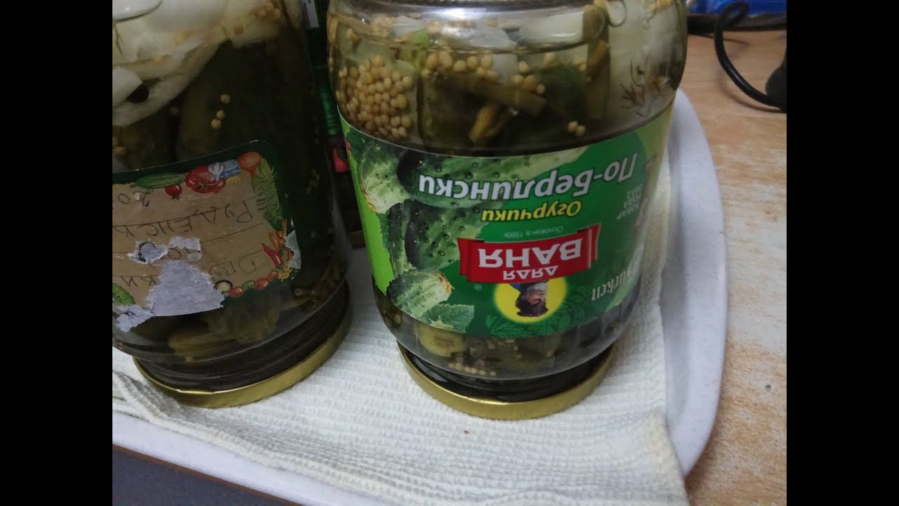 Огурцы маринованные дядя Ваня - по Берлински и консервированные. Два рецепта в одном видео.