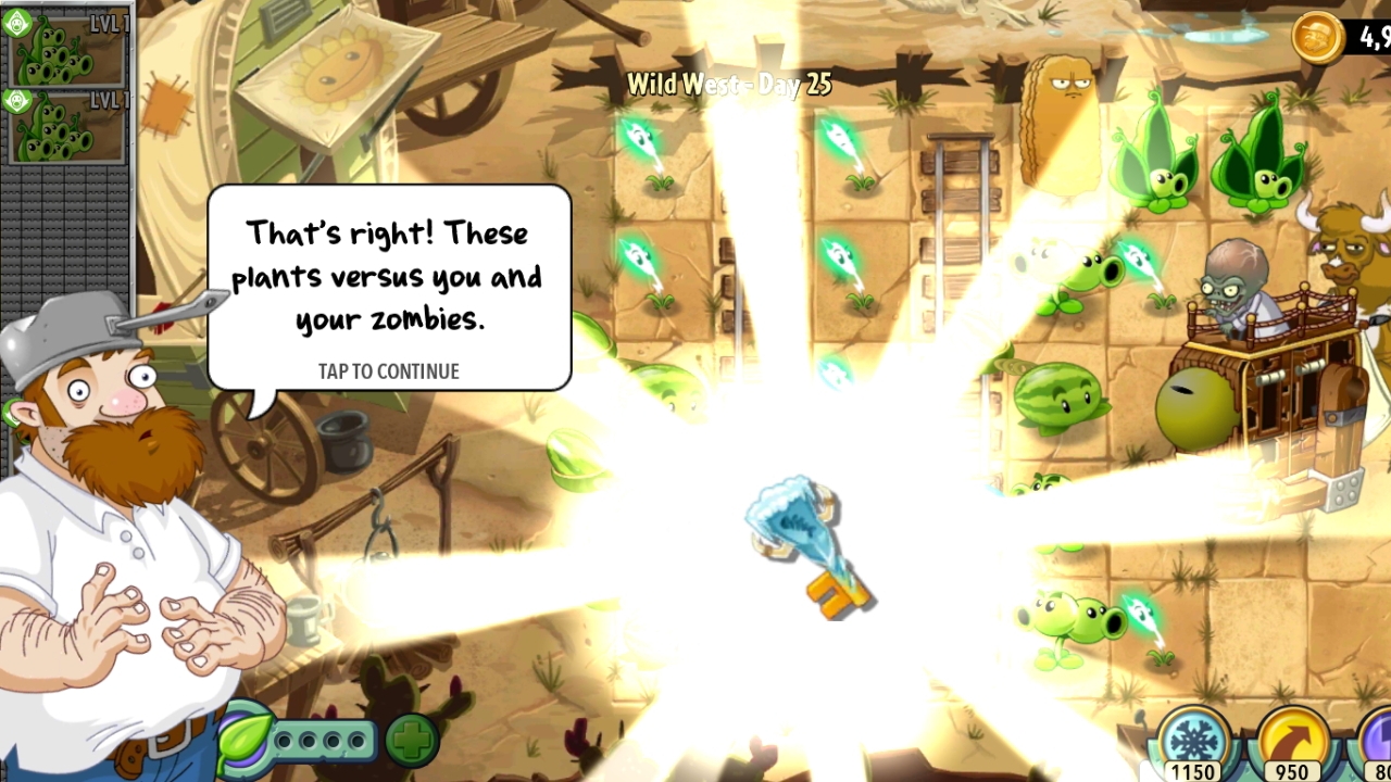 Plants vs. Zombies 2 Wild West Day 25
