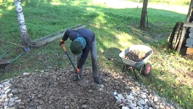 Помогаю Вместе с Зрителями Канала Делать Отмостку у Дома Соседу - 2022