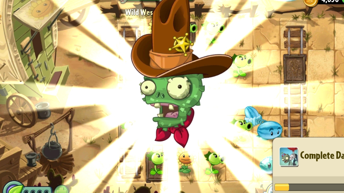 Plants vs. Zombies 2 Wild West Day 22