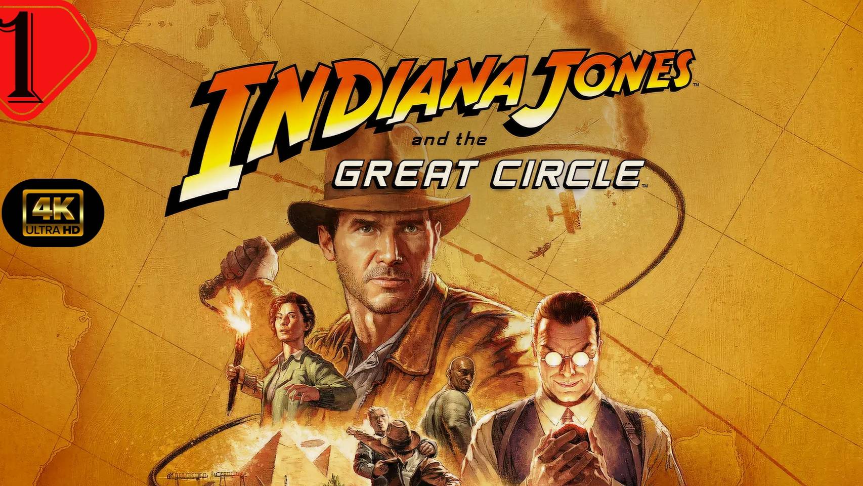 Золотой идол.Прохождение Indiana Jones and the Great Circle(4K).#Часть1.